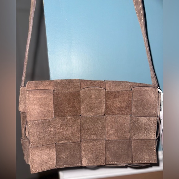 Bags | Isadora Italian Leathersuede Crossbody Bag | Poshmark